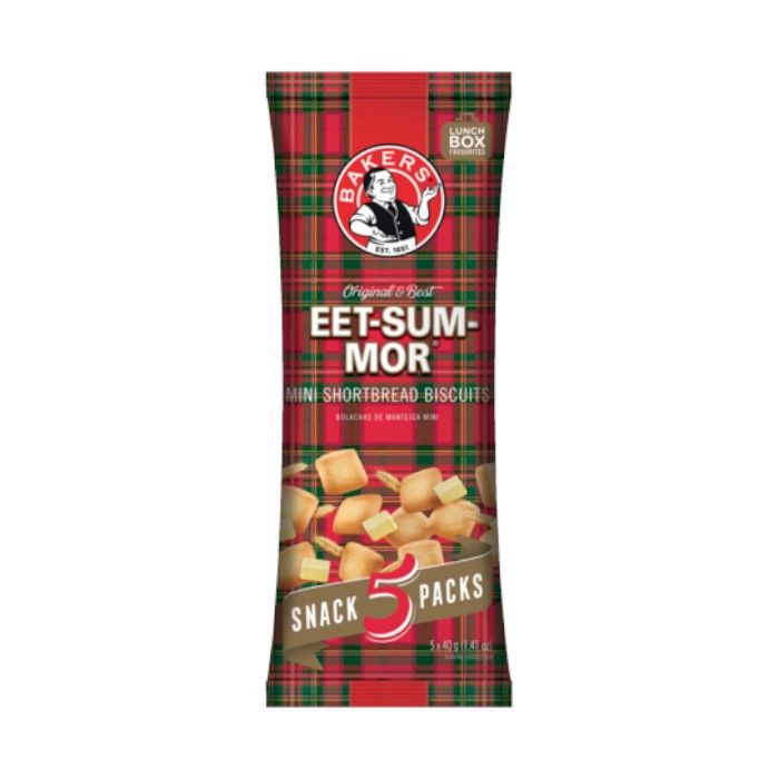 BAKERS MINI EET-SUM MORE 5X40G (1X40G) - Sweet Depot
