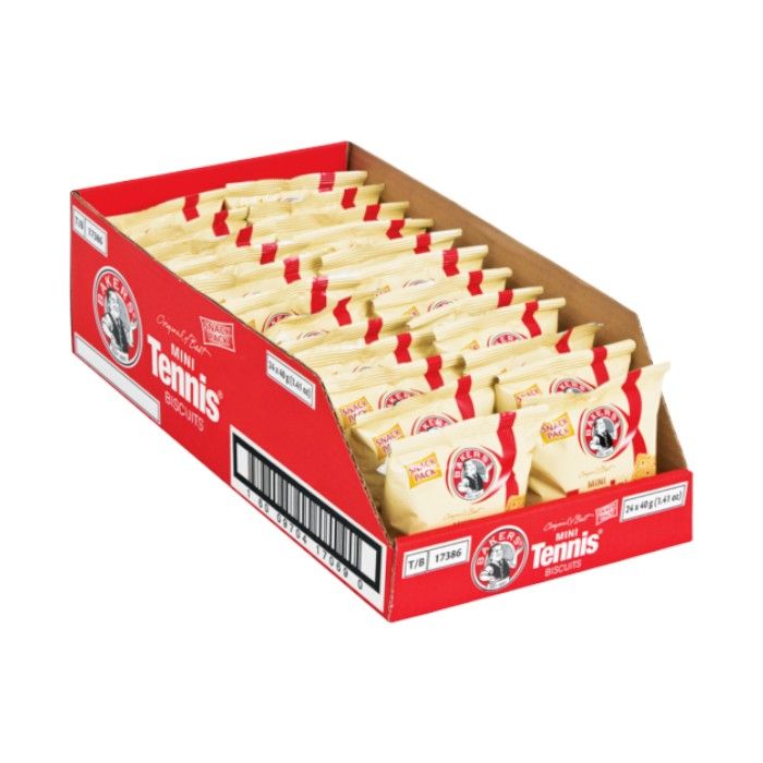 BAKERS MINI TENNIS 40G (24X40G) - Sweet Depot