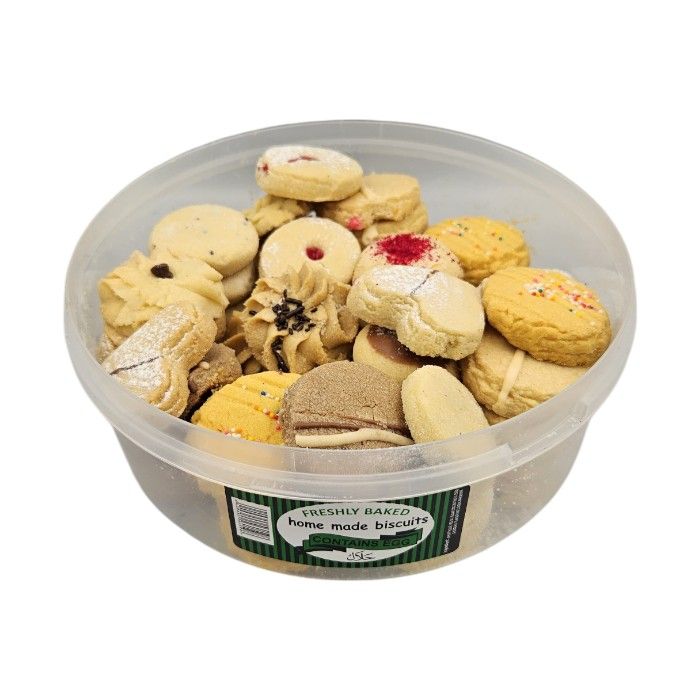 Biscuit Assorted Tub (1x1kg) - Sweet Depot