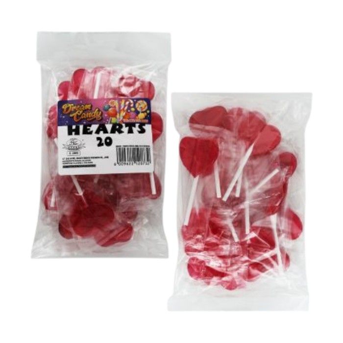 DREAM CANDY 20'S HEARTS (1X20'S) - Sweet Depot
