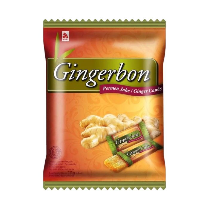 Gingerbon 125g Ginger Candy (1x125g) - Sweet Depot