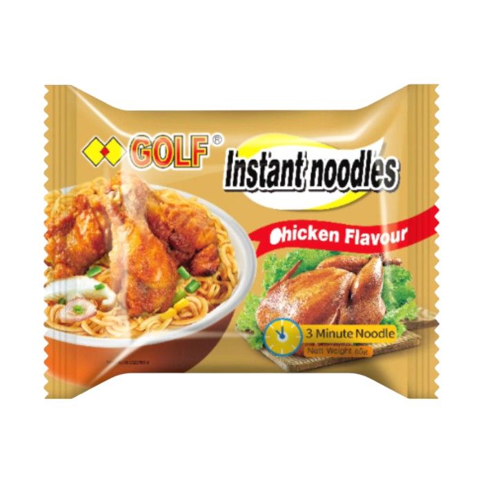 GOLF 65G CHICKEN NOODLES (10X5X65G) - Sweet Depot