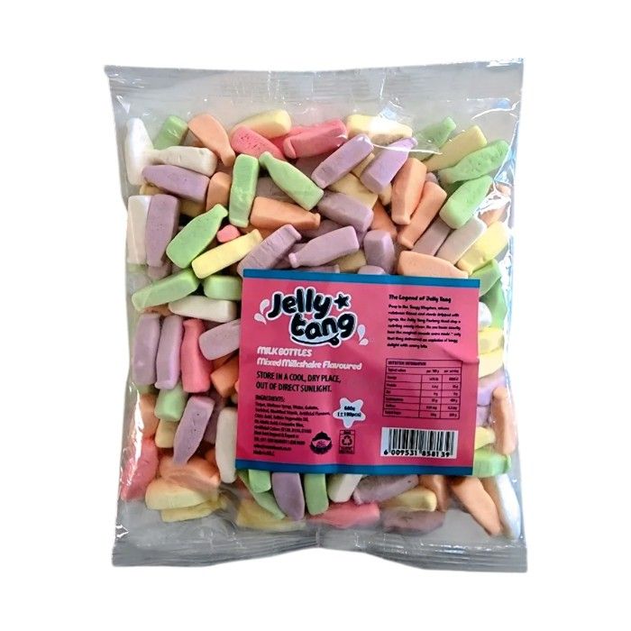Jelly tang 600g Milk Bottles (1X900G) - Sweet Depot
