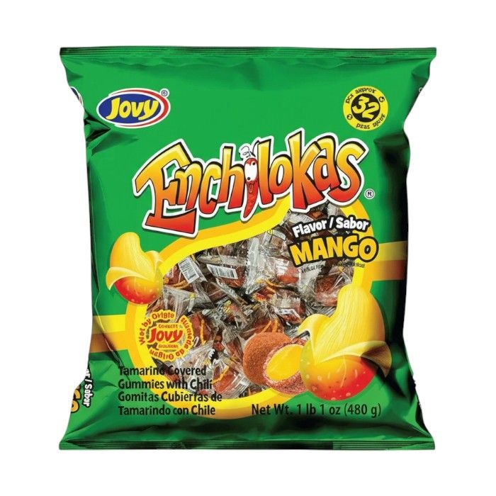 Jovy Enchilokas 480g Mango (1X480G) - Sweet Depot