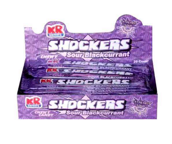 Kr Shockers 20's Sour Black Currant (1x20's) - Sweet Depot