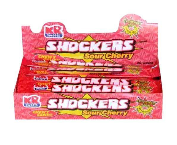 Kr Shockers 20's Sour Cherry (1x20's) - Sweet Depot