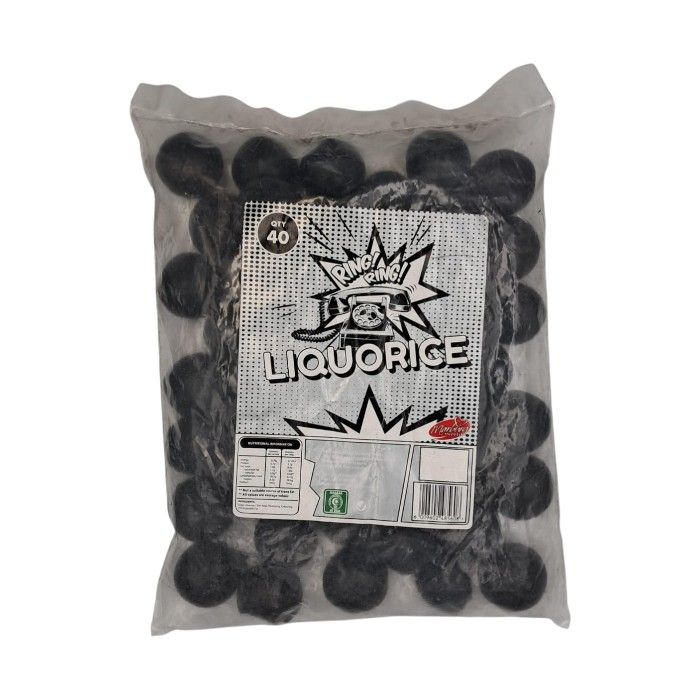 MARBURG 40'S LIQUORICE BALLS (1X40'S) - Sweet Depot