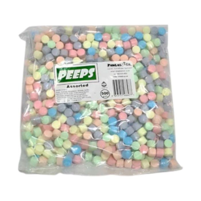 PEEPS 500G ASSORTED (1X500G) - Sweet Depot