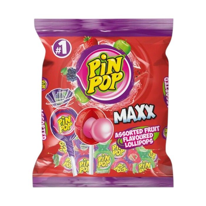 PIN POP 48'S MAXX ASSORTED (1X48'S) - Sweet Depot