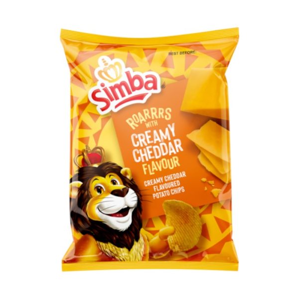Simba 120g 132g Creamy Cheddar (1x132g) - Sweet Depot