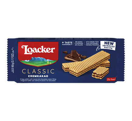 Loacker Classic 90g Chocolate (1x90g) - Sweet Depot