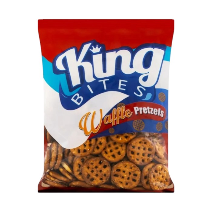 King Bites 200g Waffle Pretzels (1x200g) - Sweet Depot