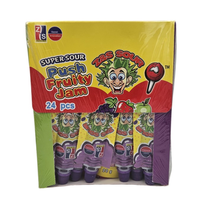 Zns 24's Push Fruity Jam (1x24's) - Sweet Depot