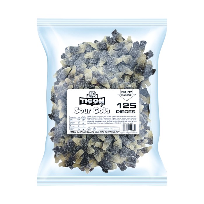 Tigon Pkt 125's Sour Cola (1x125's) - Sweet Depot