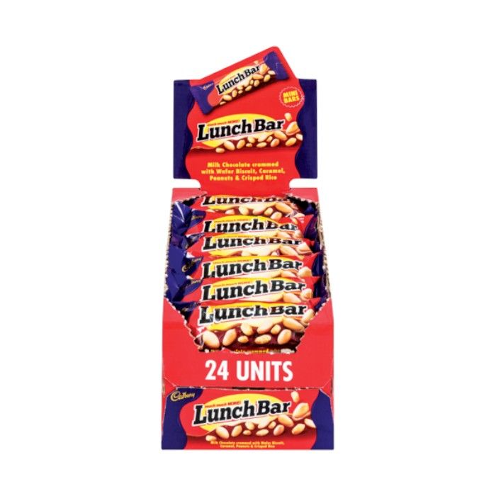 CAD LUNCH BAR 23G MINI (24X23G) - Sweet Depot