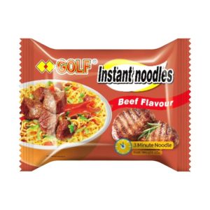 GOLF 65G BEEF NOODLES (10X5X65G) - Sweet Depot