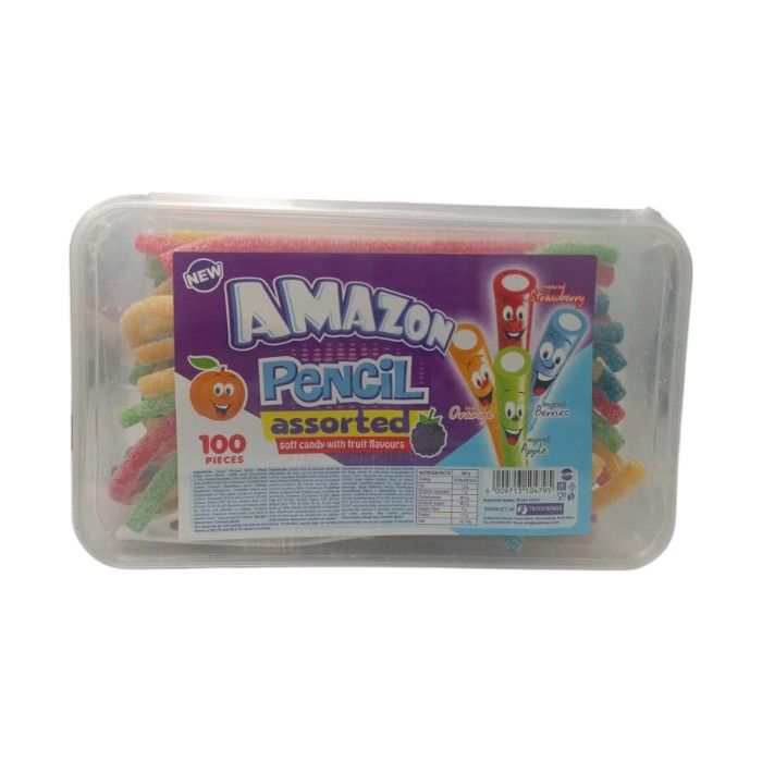 AMAZON PENCIL 100'S ASSORTED (1X100'S) - Sweet Depot