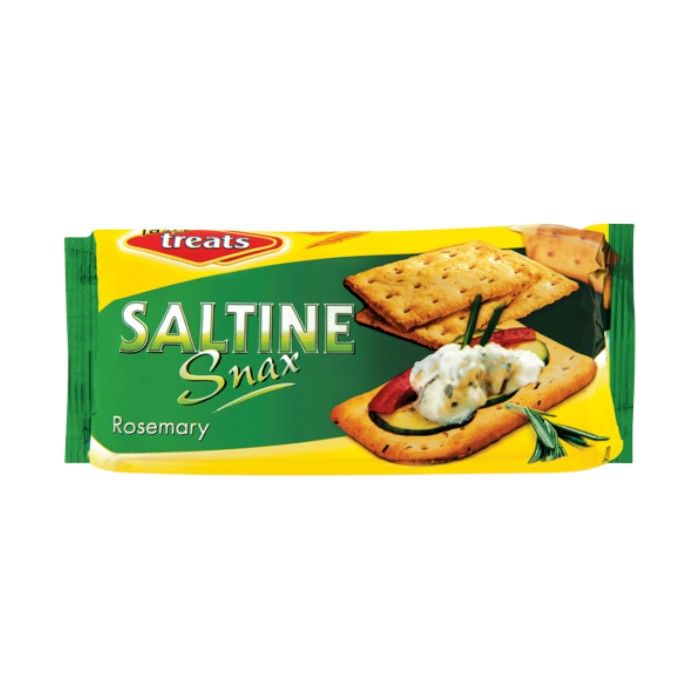 TASTY TREATS SALTINE 100G ROSEMARY (1X100G) - Sweet Depot