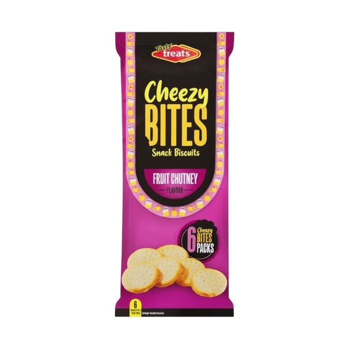 TASTY TREATS CHEZZY BITES 6'S F/CHUTNEY (1X6'S) - Sweet Depot