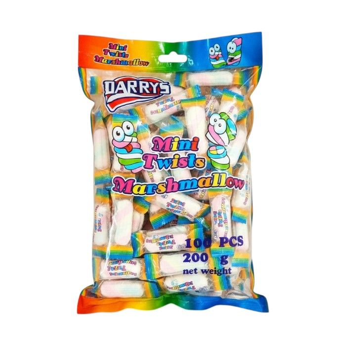 SFA DARRYS MINI TWIST MALLOW 100 (1X200G) - Sweet Depot
