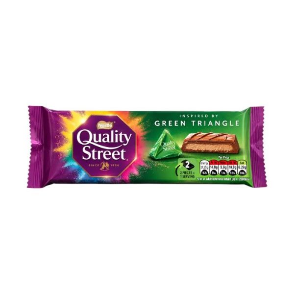 Quality Street 84g Green Triangle Bar (1X84G) - Sweet Depot
